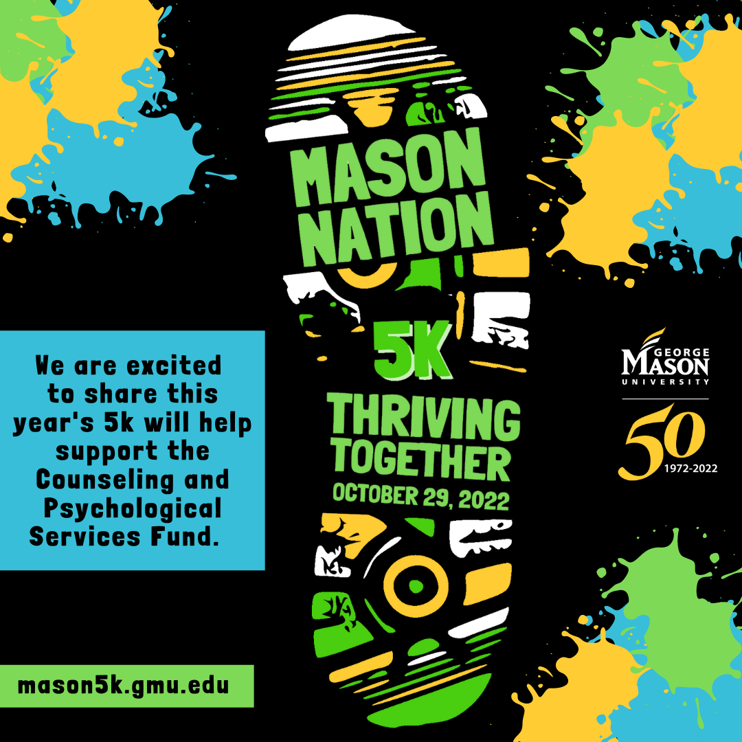Mason Nation Thriving Together 5K – Mason Staff Senate
