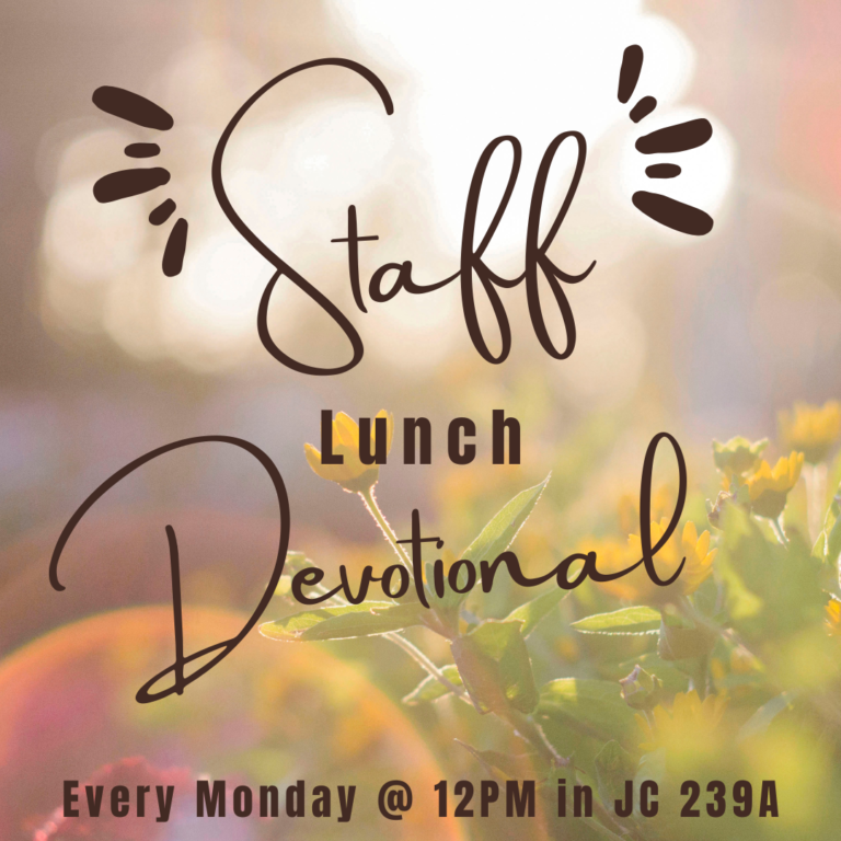 Staff Lunch Devotionals – Mason Staff Senate