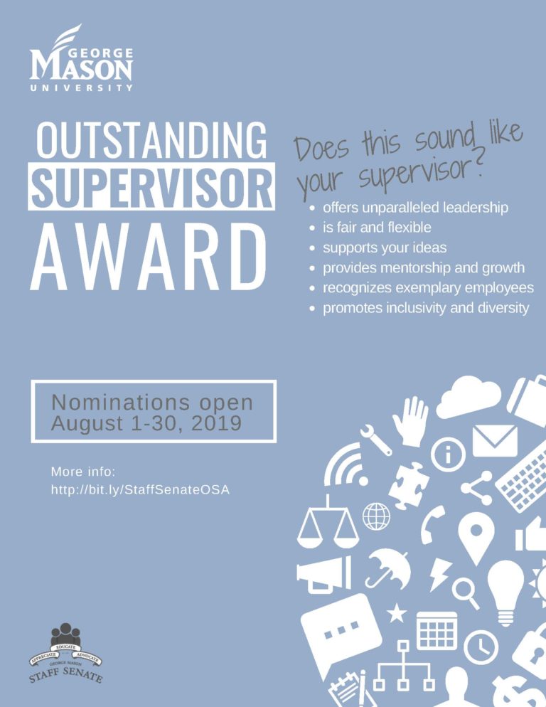 Nominate Your Supervisor for the Outstanding Supervisor Award by August ...