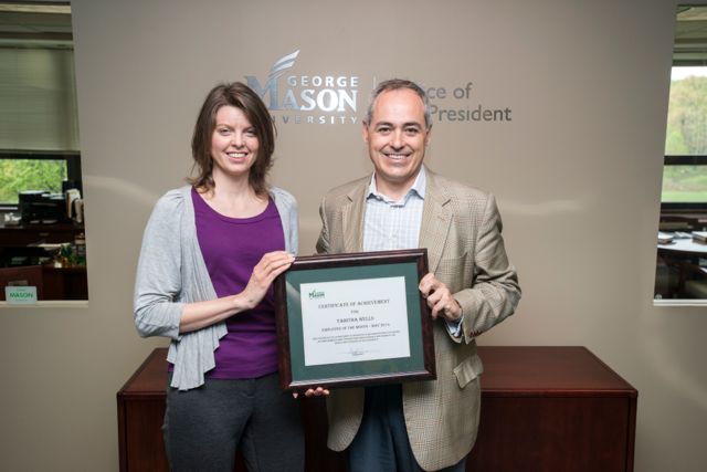 May Employee of the Month: Tabitha Wells – Mason Staff Senate