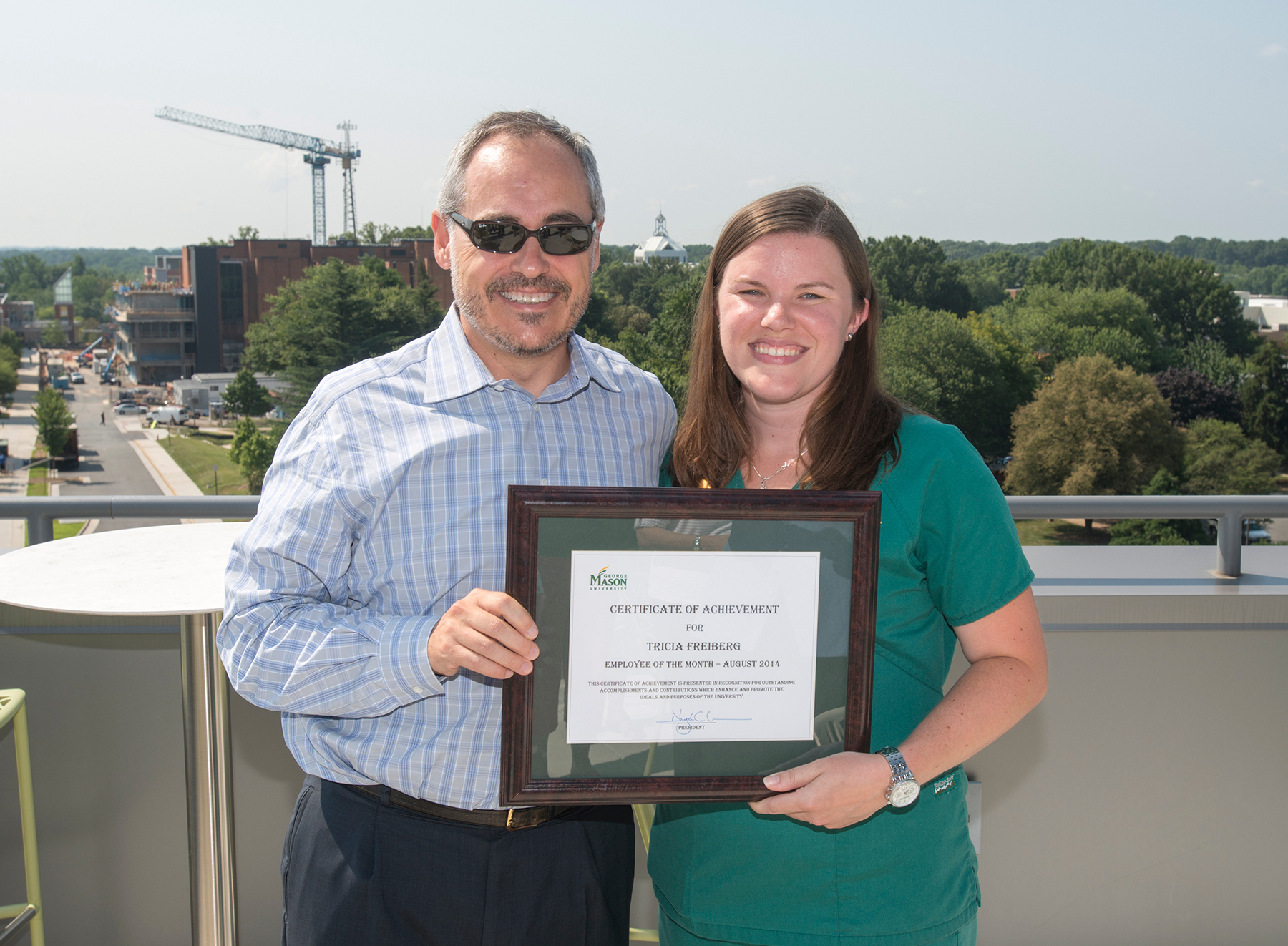 Tricia Freiberg Named August 2014 Employee of the Month – Mason Staff ...